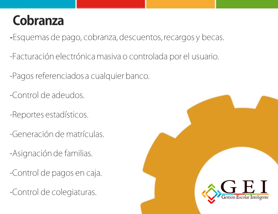 Gestion Escolar Inteligente GEI | Plataformas Integrales